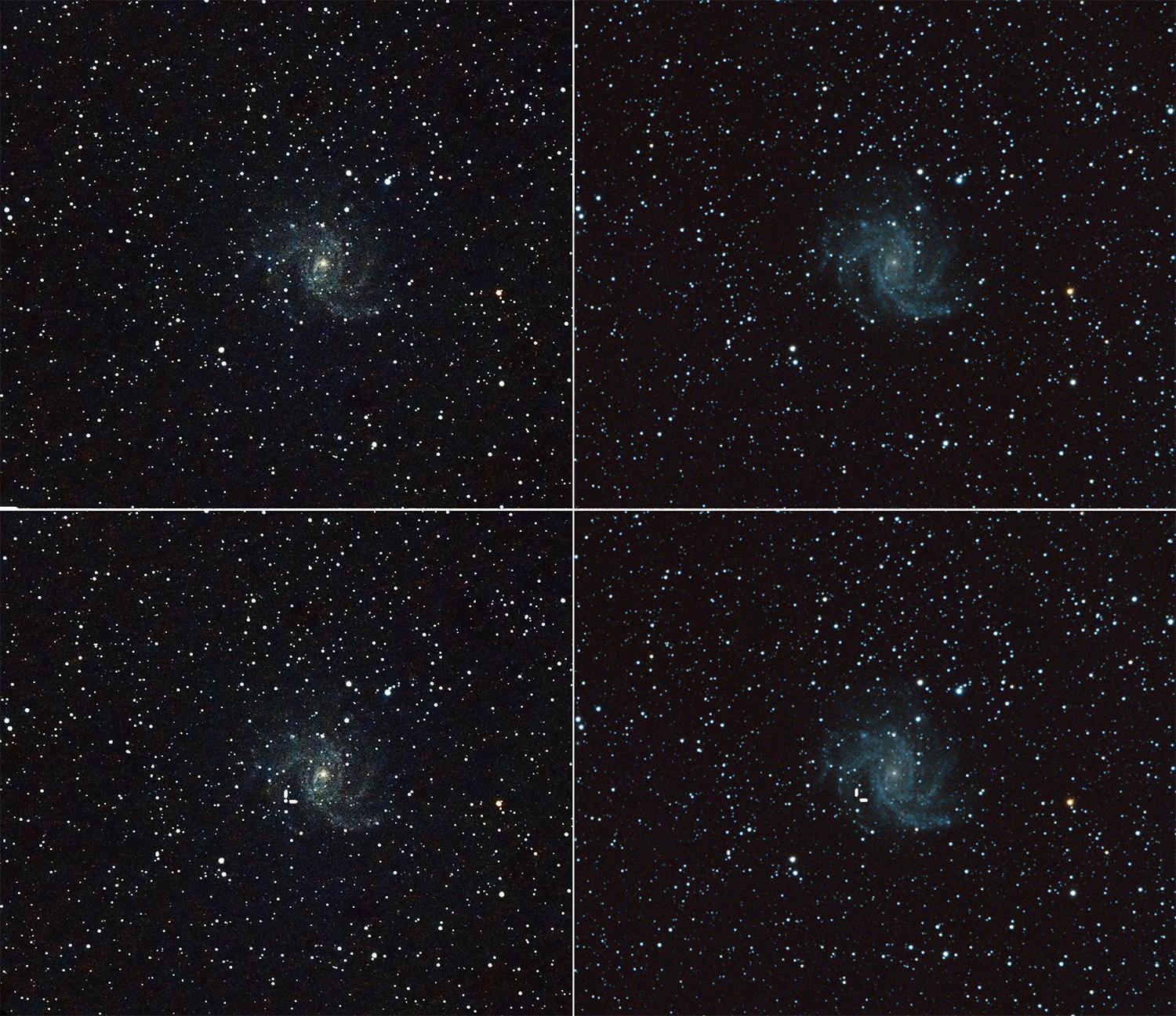 Fireworks in The Fireworks Galaxy & Comet Johnson. – Star-Gazing