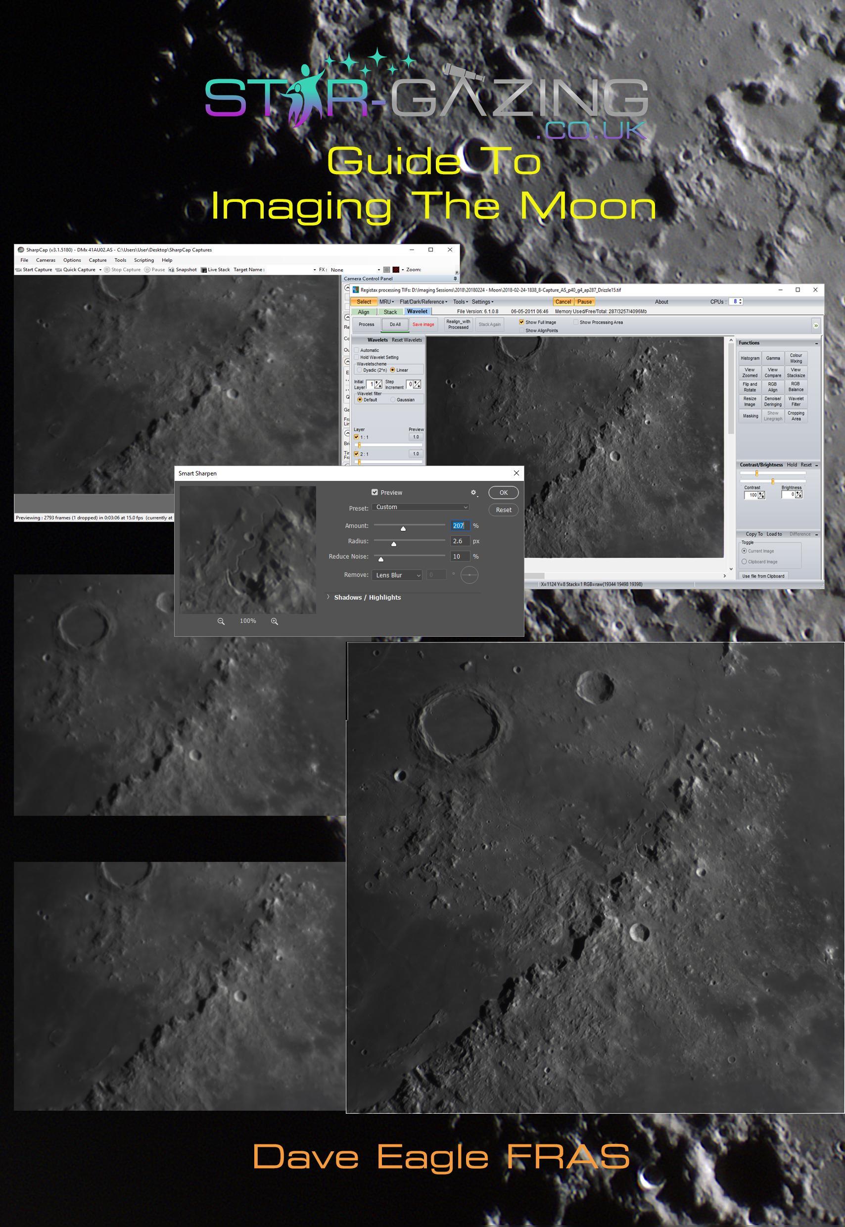 Guide to Imaging The Moon – Star-Gazing