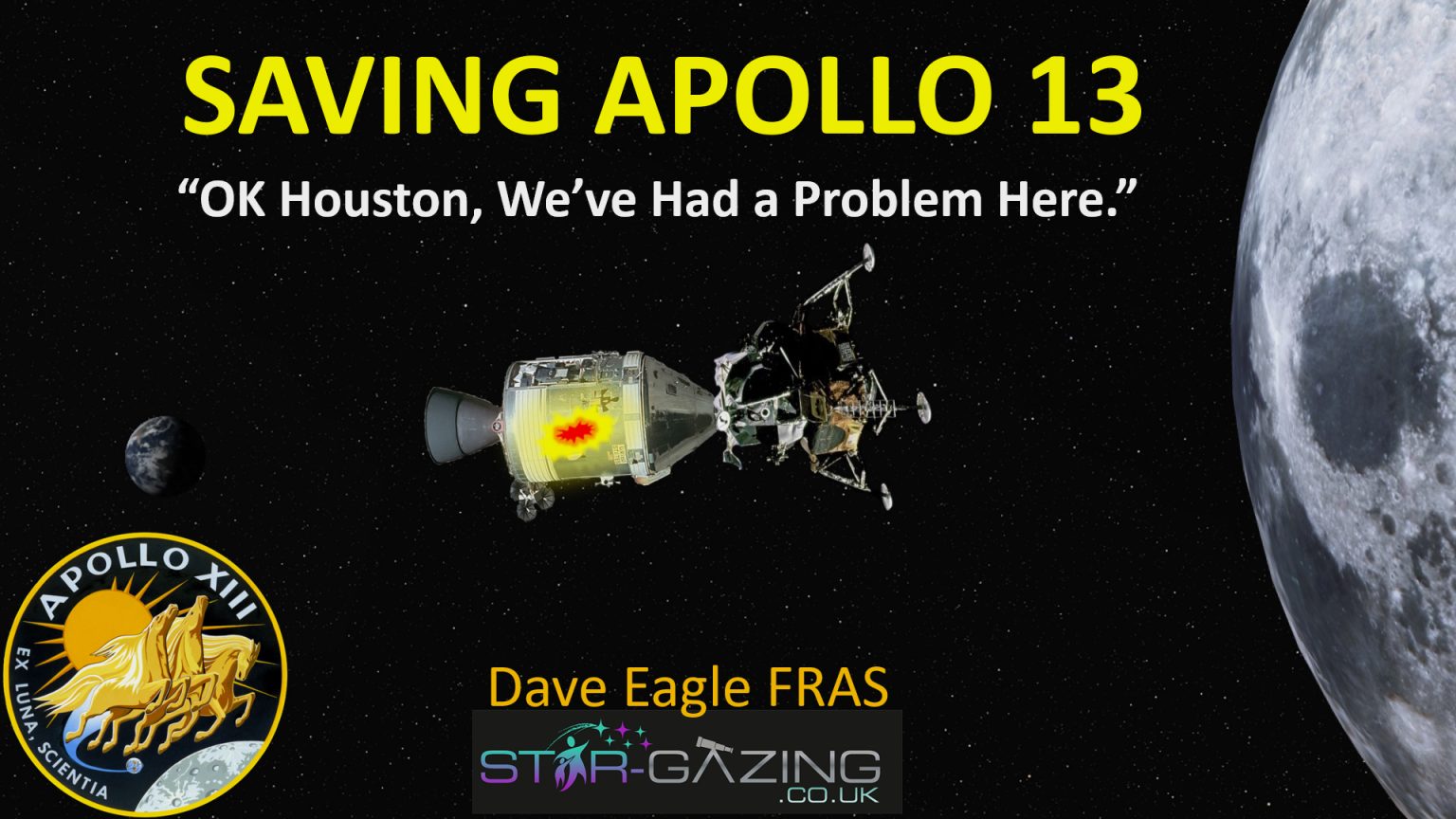 Saving Apollo 13 – 50th Anniversary Event of Launch day. – Star-Gazing