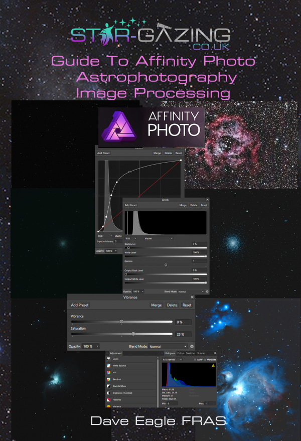 Affinity Photo Astrophotography Image Processing Guide – Star-Gazing