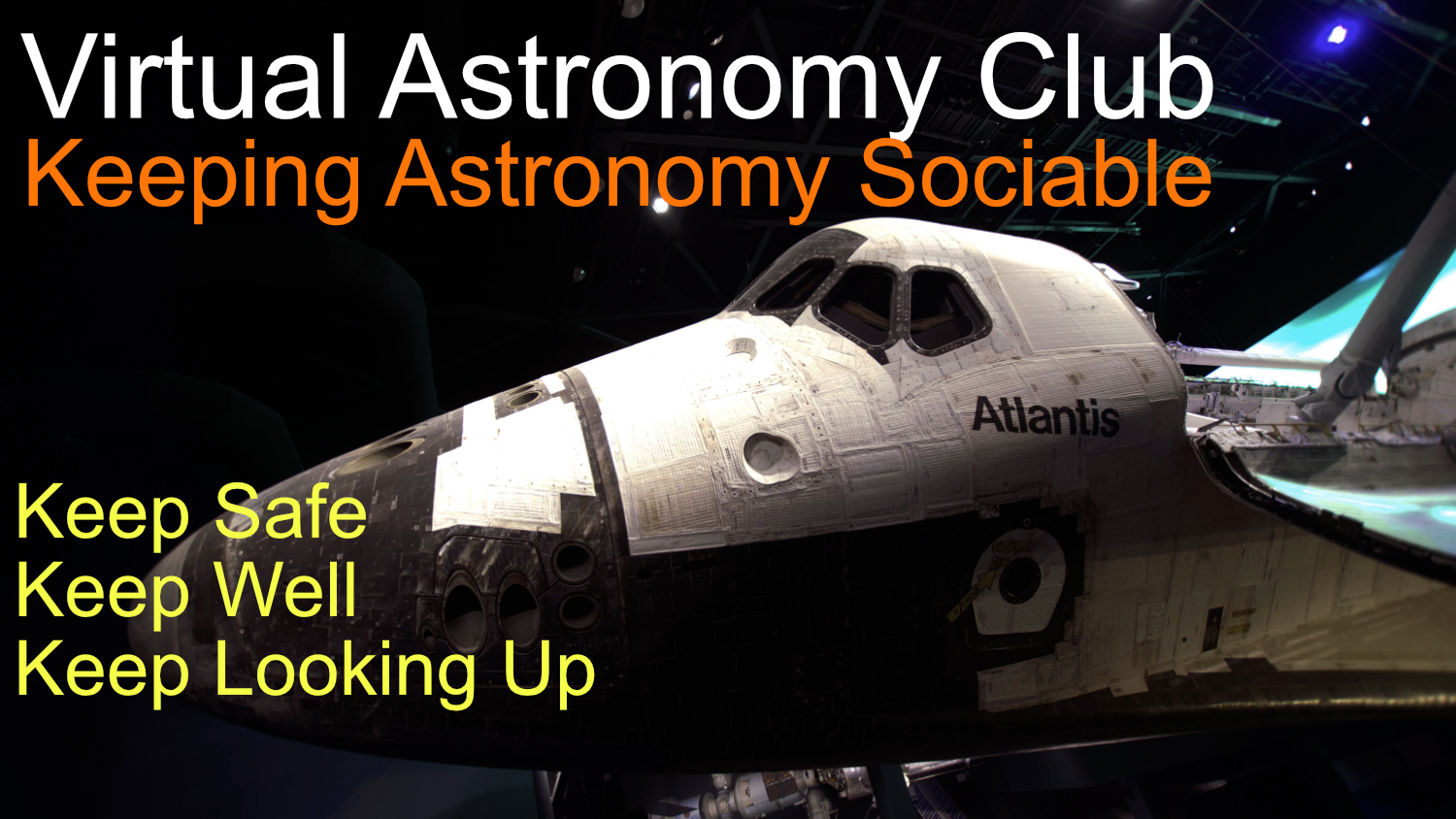 Virtual Astronomy Club – 1st June – Star-Gazing